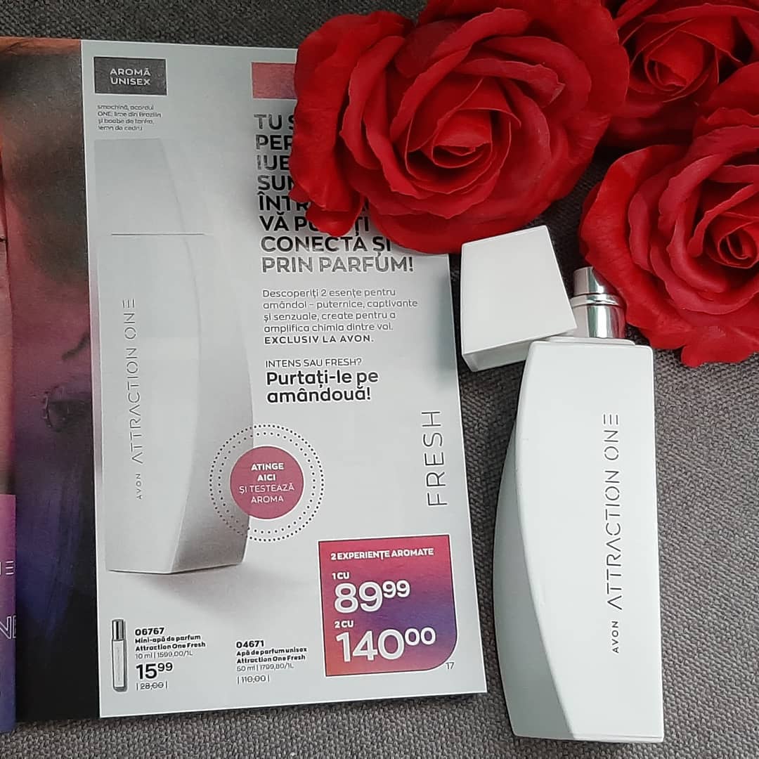 Review parfum Unisex Avon Atraction One Fresh – MariaLuisa.ro